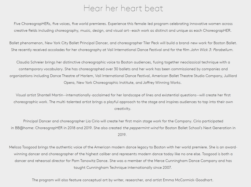 DANCE DATA PROJECT® ANNOUNCES 2020 “TOP 50” SAMPLE OF U.S. BALLET COMPANIES - Dance Data Project